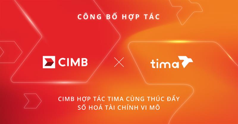 TIMA chính thức ký hợp tác với Ngân hàng CIMB Việt Nam